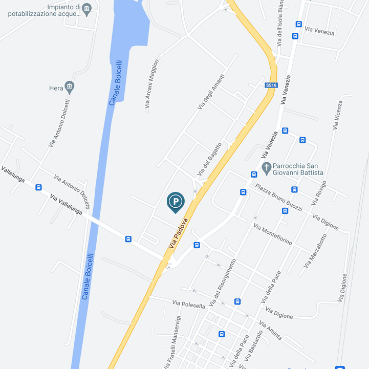 Car sharing Ferrara: Mappa | Kinto