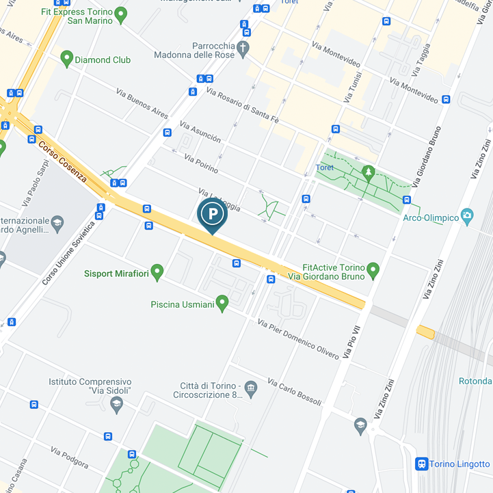 Car sharing Torino: Mappa | Kinto